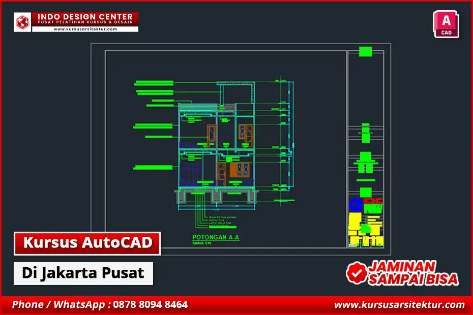 Kursus AutoCAD di Jakarta Pusat - Kursus Desain Arsitektur | Indo ...